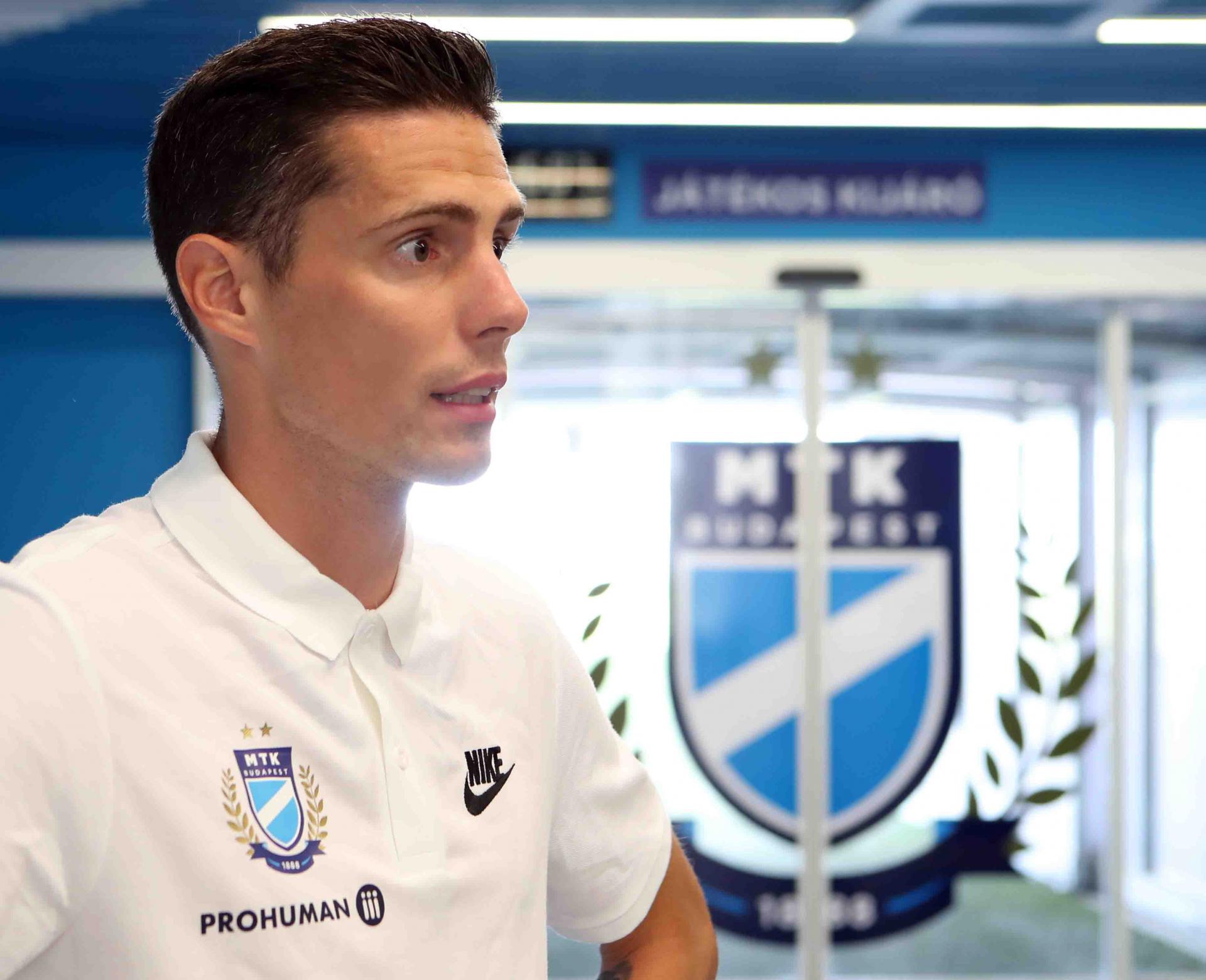Balázs Benjámin megérkezett | Az MTK Budapest Labdarúgó Zrt. hivatalos ...